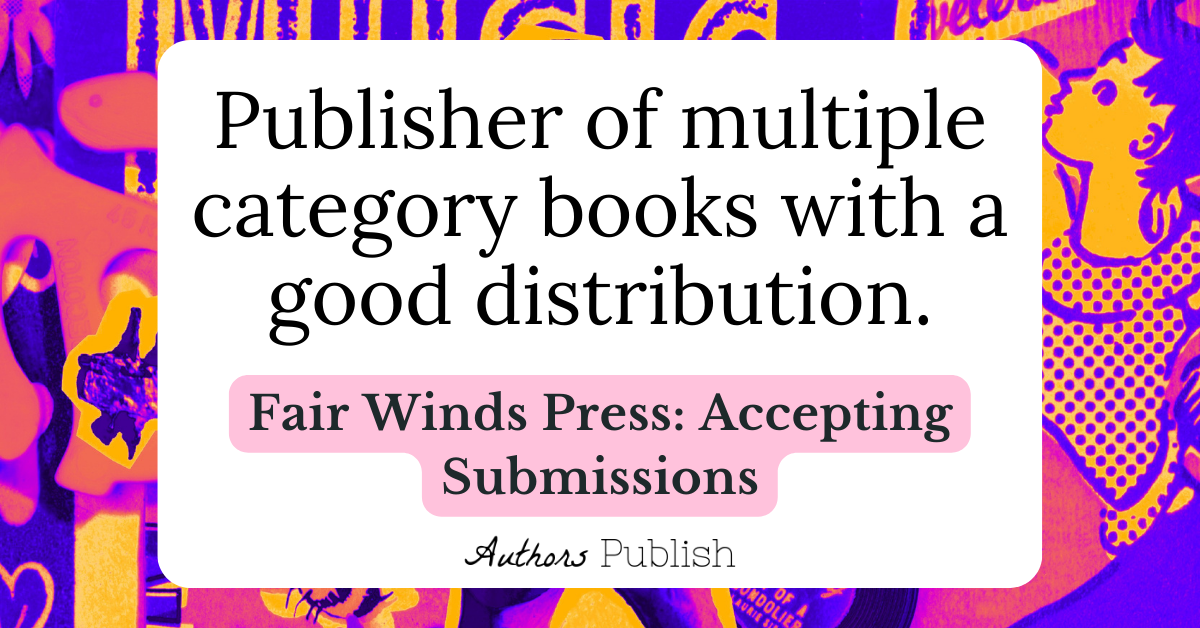 » Fair Winds Press: Now Accepting Book Proposals