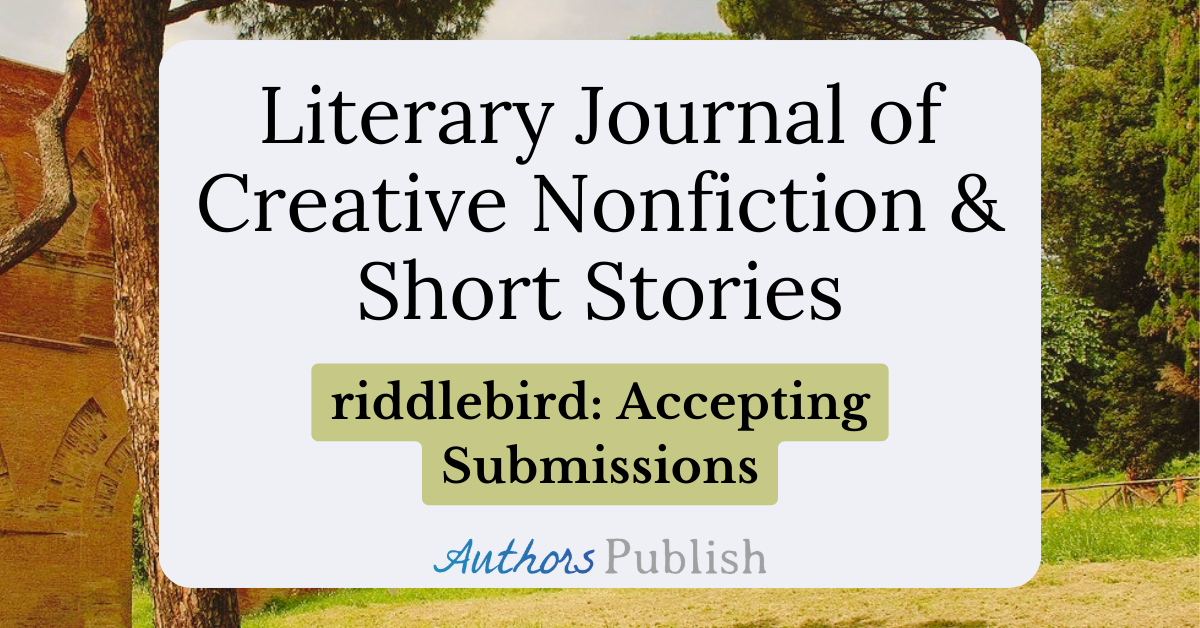 » riddlebird: Now Accepting Submissions